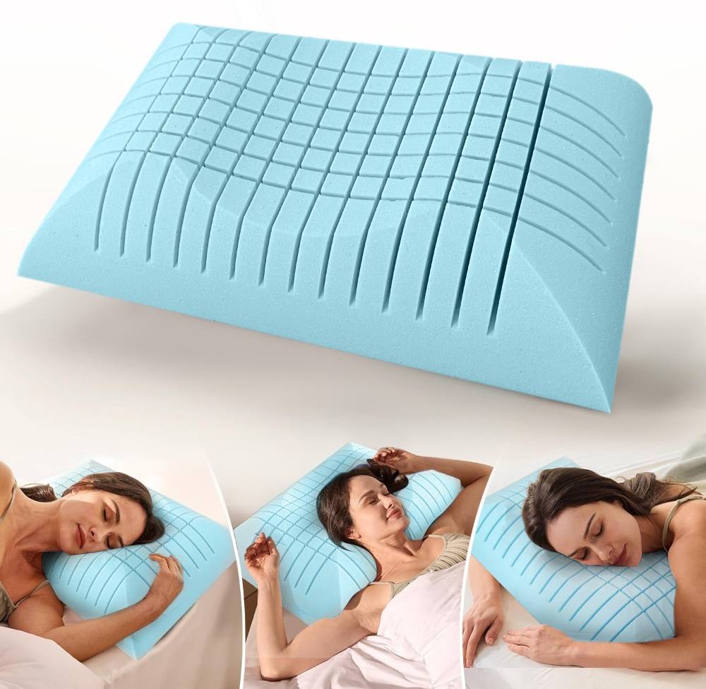 Pixel™ Memory Foam Pillow - Nap&Roll