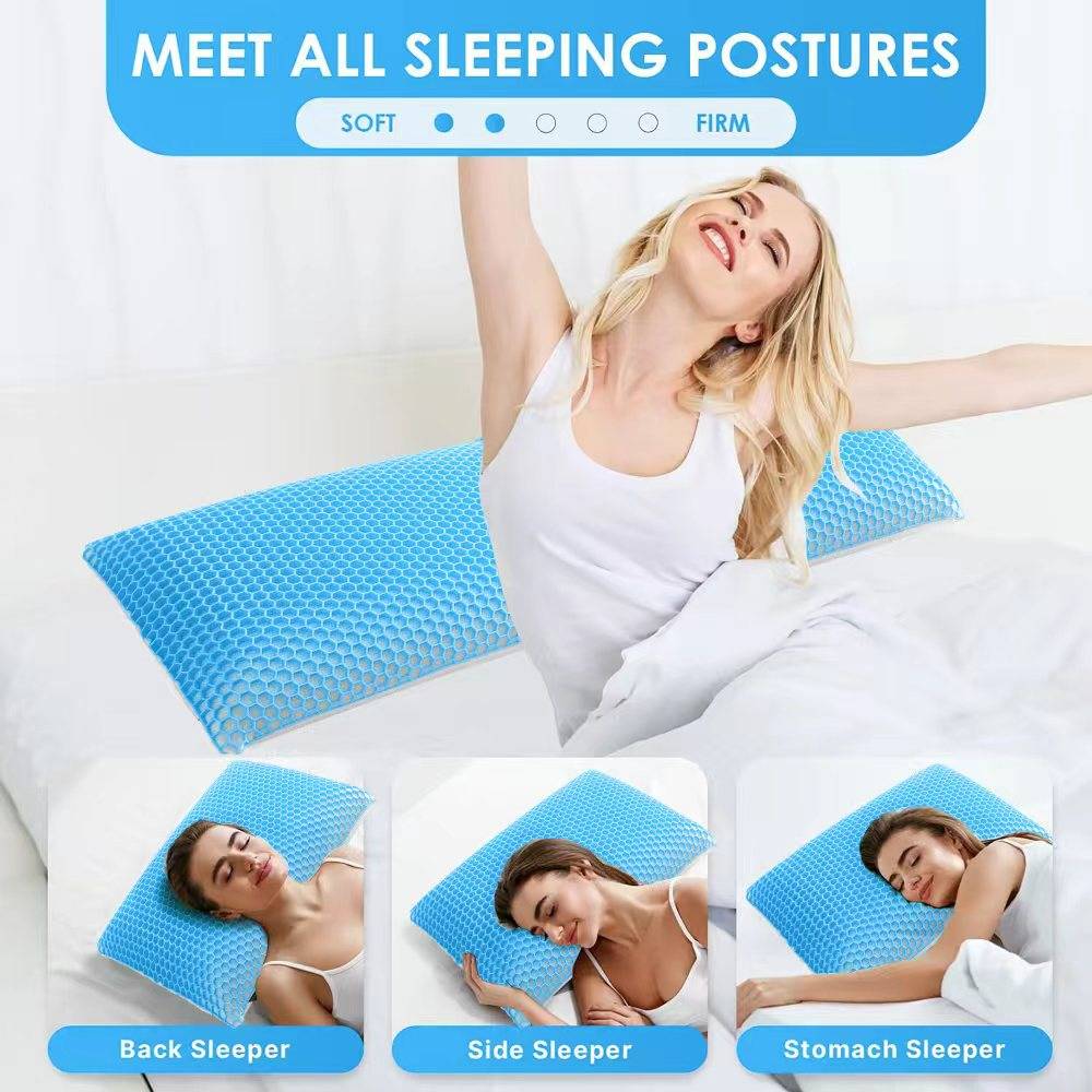 MemCell™ Honeycomb Pillow - Standard - Nap&Roll
